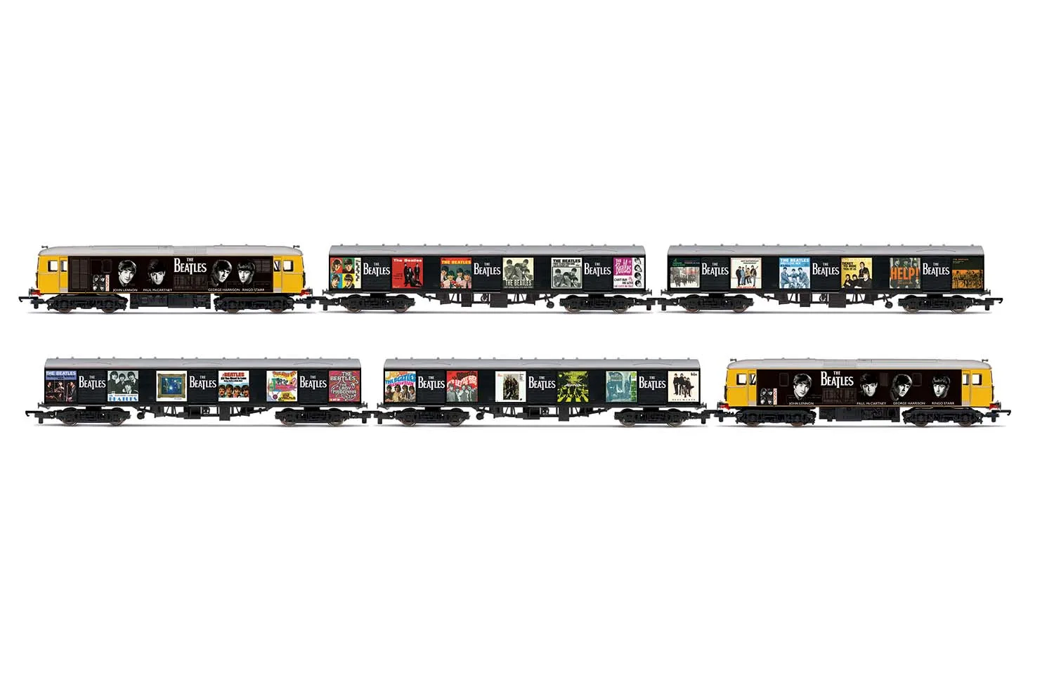R3954 The Beatles 'Singles from Liverpool' Train Pack