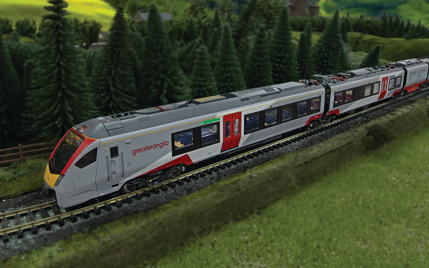 R3964 Greater Anglia, Class 755/4 'Flirt' 4 Car Train Pack - Era 11