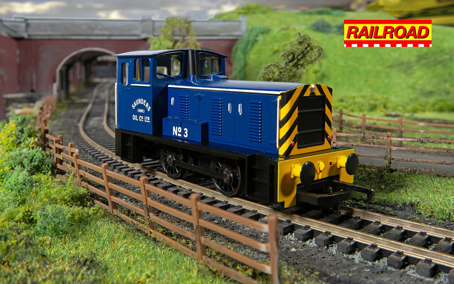 R30381 RailRoad Saunders Oil Co Ltd, Bagnall, 0-4-0DH, 'Florence' - Era 7