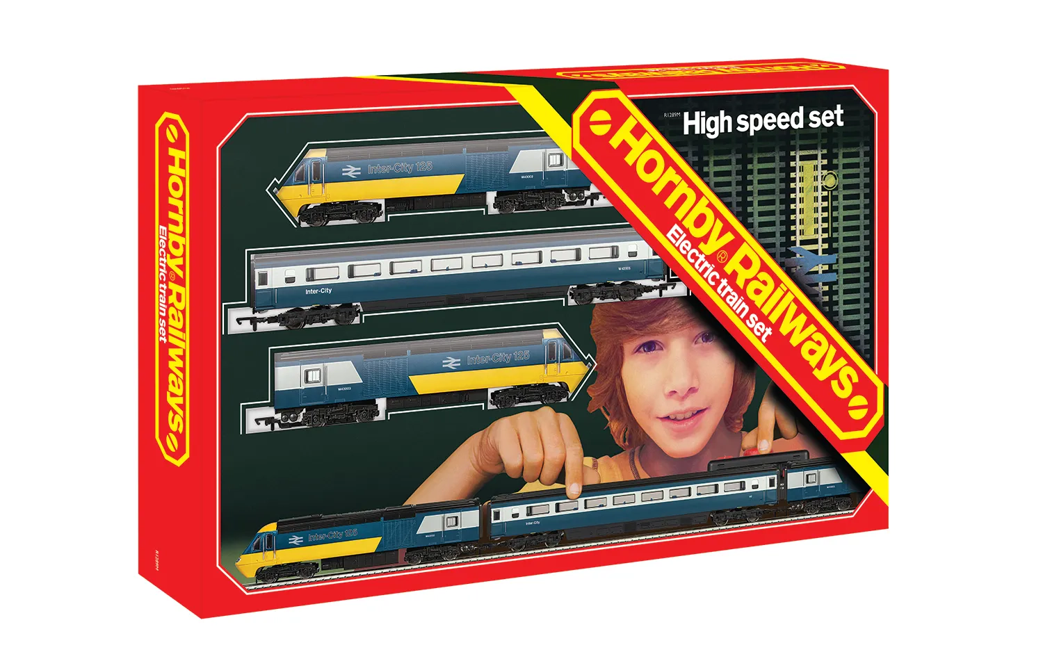 R1289M Hornby Railways B.R. High Speed Retro Train Set