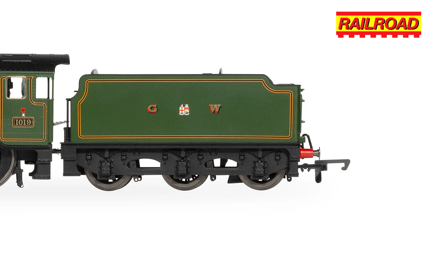 R30376 RailRoad GWR, Class 1000, 'County of Merioneth' Train Pack - Era 3