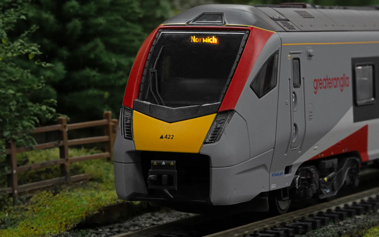 R3964 Greater Anglia, Class 755/4 'Flirt' 4 Car Train Pack - Era 11