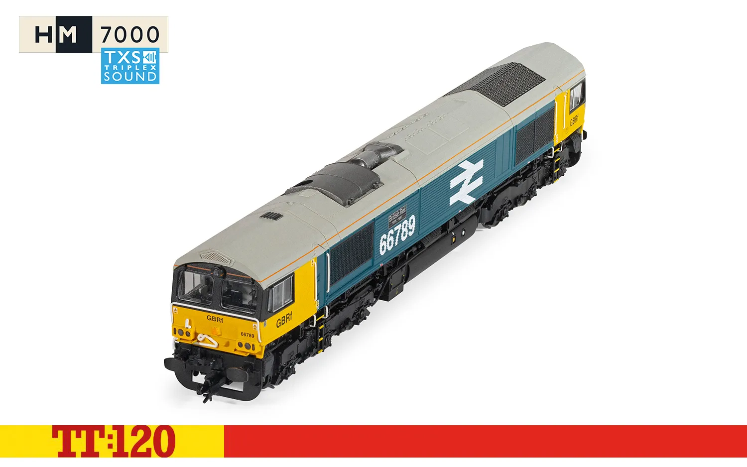 TT3020TXSM GBRf, Class 66, Co-Co, 66789, 'British Rail 1948-1997 ...