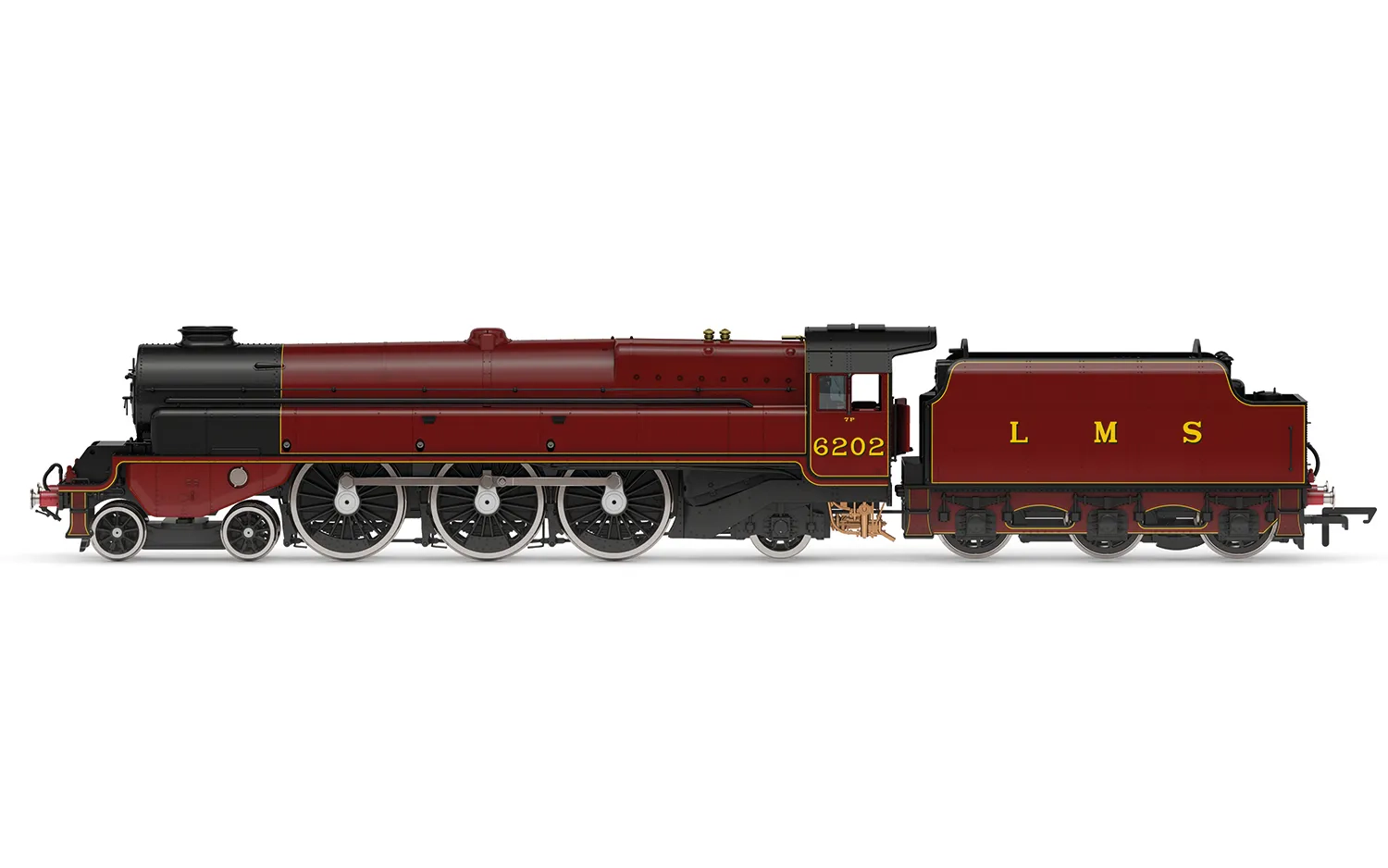 R30134TXS LMS, Princess Royal Class 'The Turbomotive', 4-6-2, 6202 ...