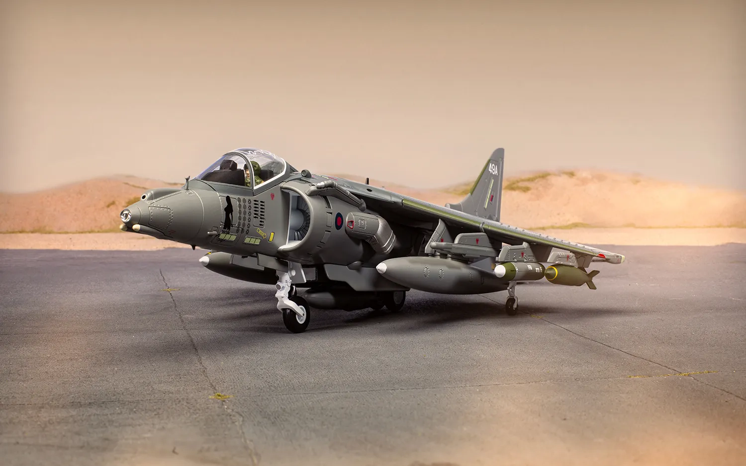 AA29301 BAe Harrier GR7A, ZD437/49A 'Michelle', RAF No.1 Squadron ...