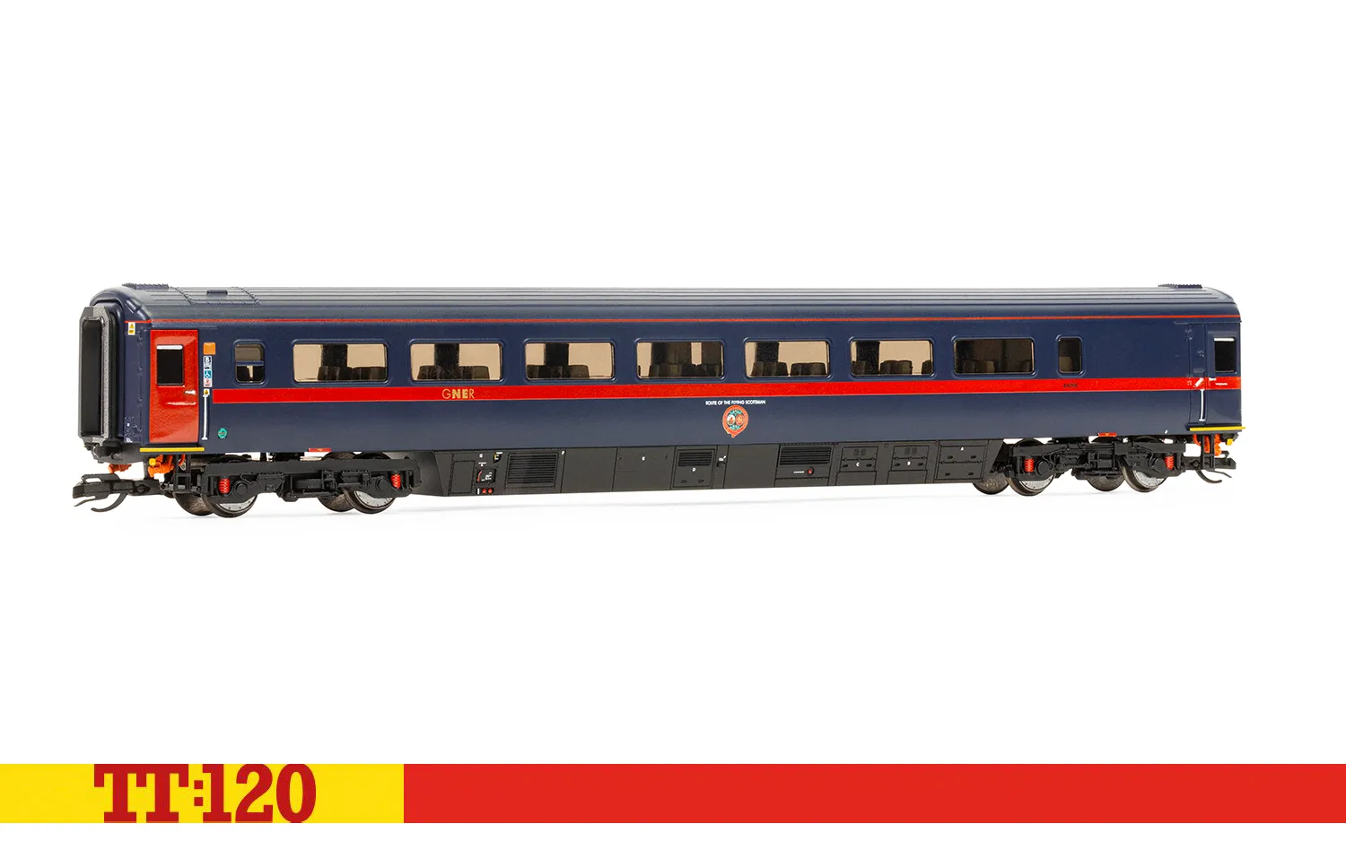 TT4044 GNER - HST - Mk3 - '44098' - Trailer Guard Standard Coach