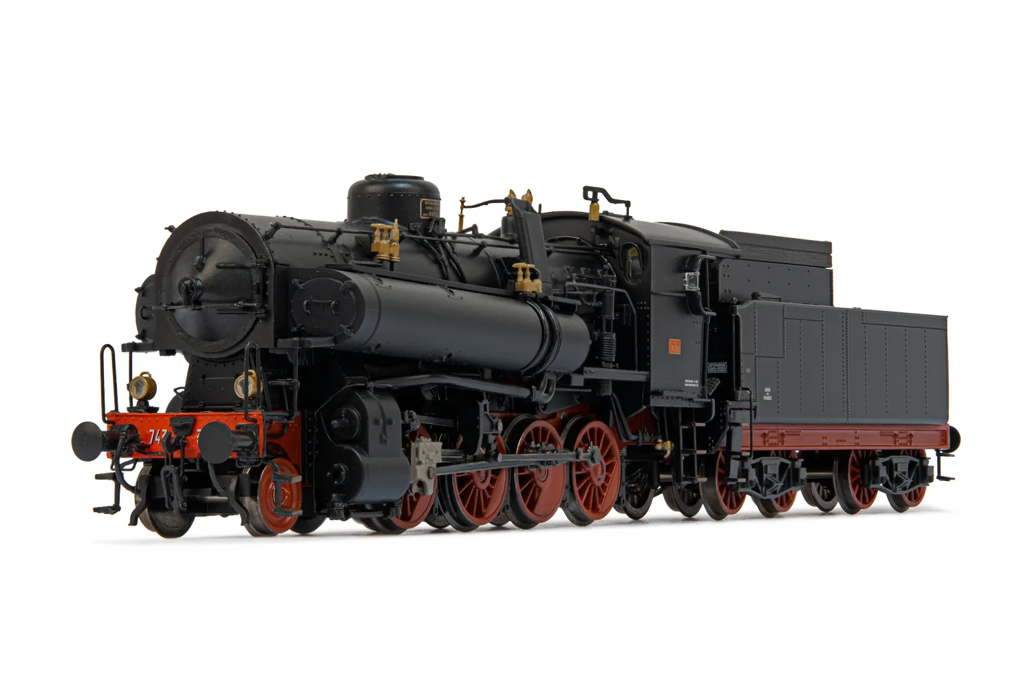 HR2746 Rivarossi (H0 1:87) FS, steam locomotive Gr. 743 390, electric ...