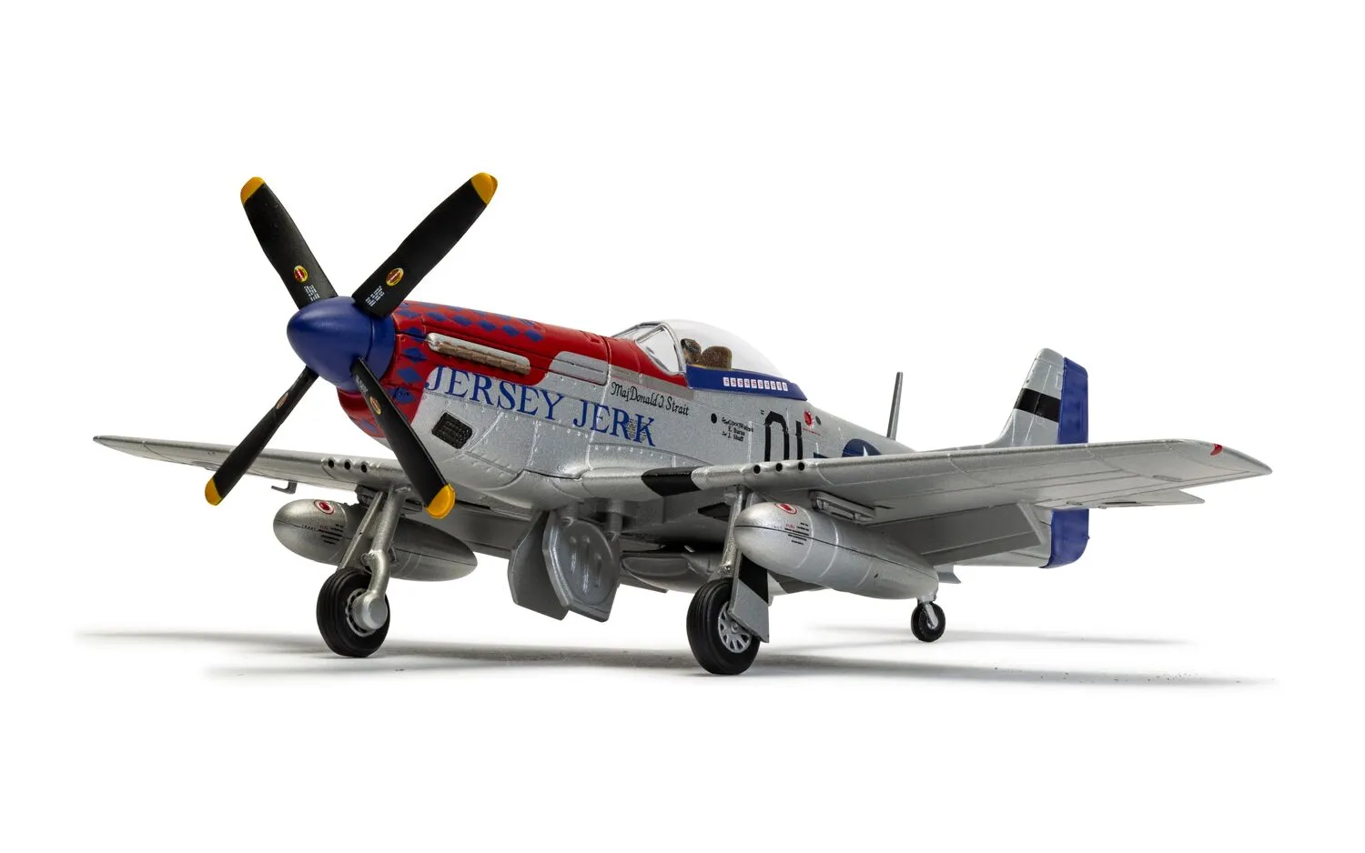 AA27708 North American P-51D Mustang 'Jersey Jerk' - USAAF 9th Air Force - Major Donald Strait