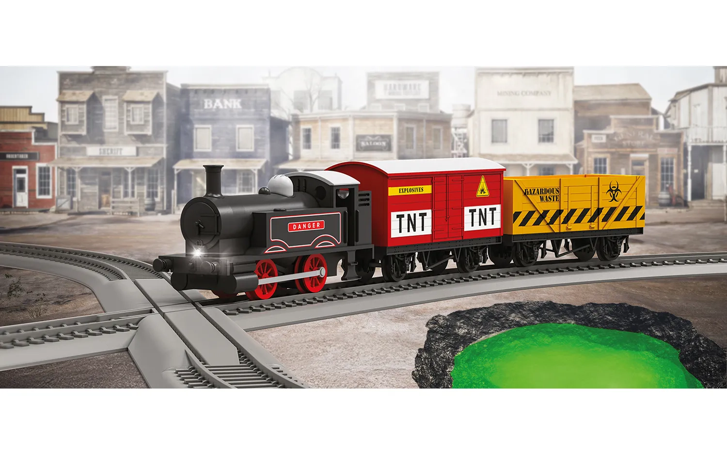 R9361M Playtrains - Steam Goods Express Train Set
