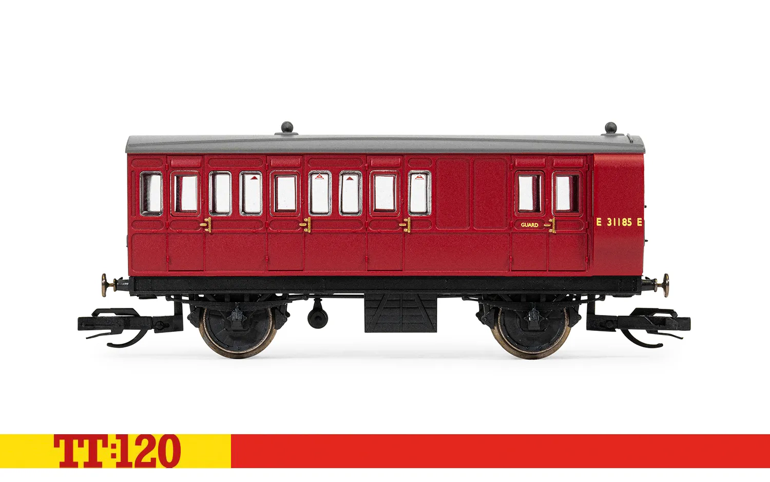TT4061 BR - 4 Wheel - Third Class Brake Coach