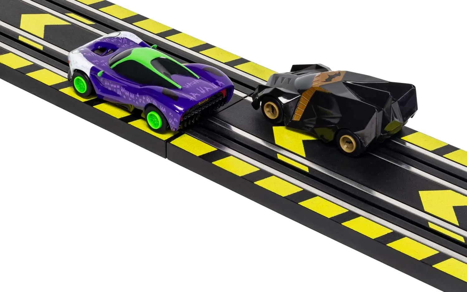 G1155M Micro Scalextric Batman vs Joker Set Battery Powered Race Set