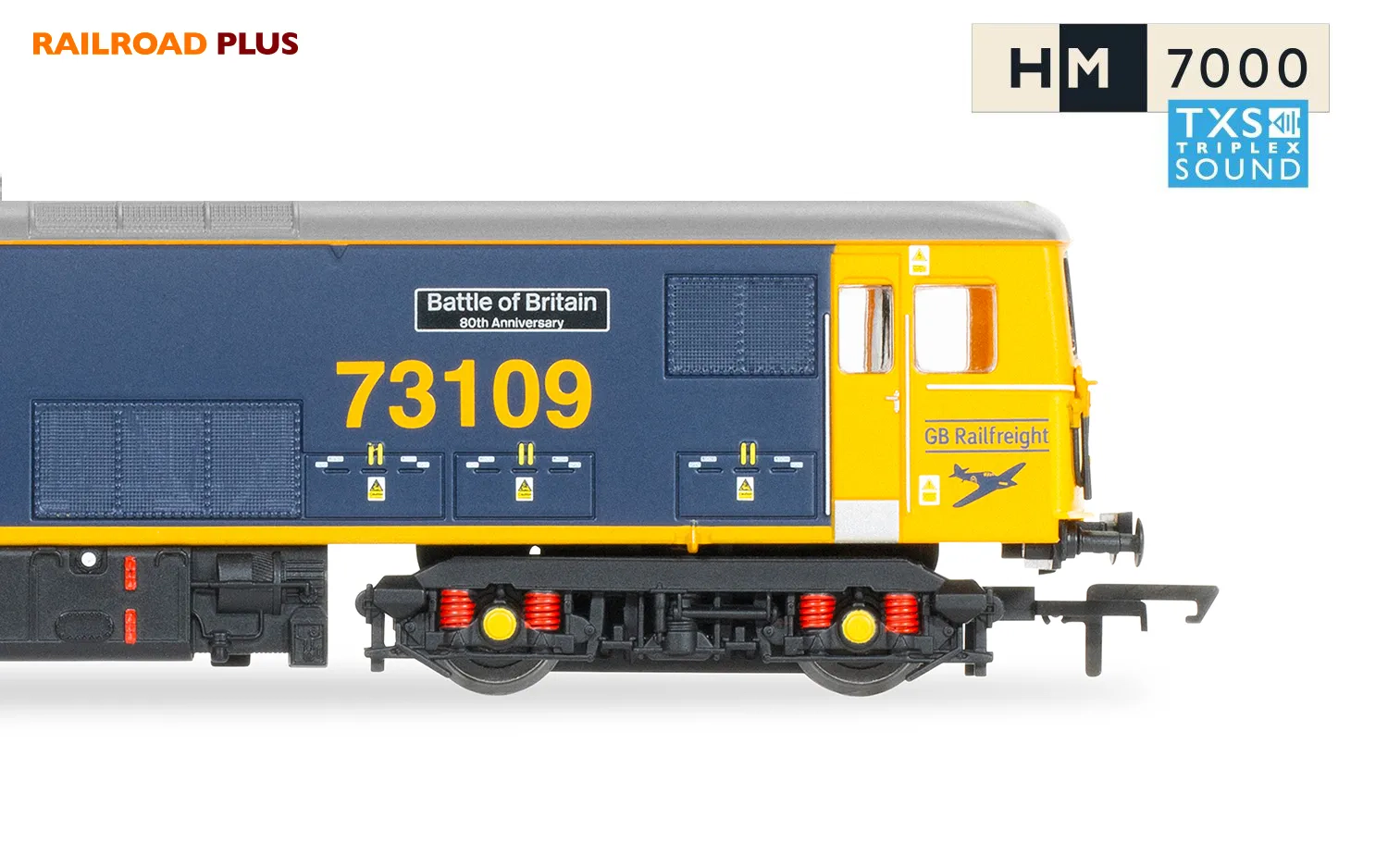 R30176TXS RailRoad Plus GB Railfreight, Class 73, Bo-Bo, 73109 'Battle ...