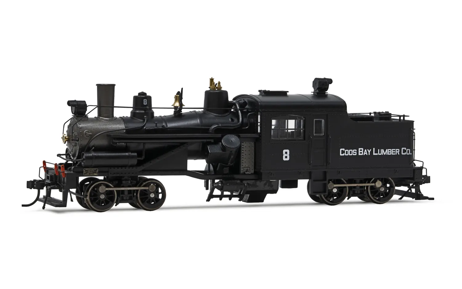 HR2947 Heisler steam locomotive, 2-truck model, "Coos Bay Lumber Co. #8 ...