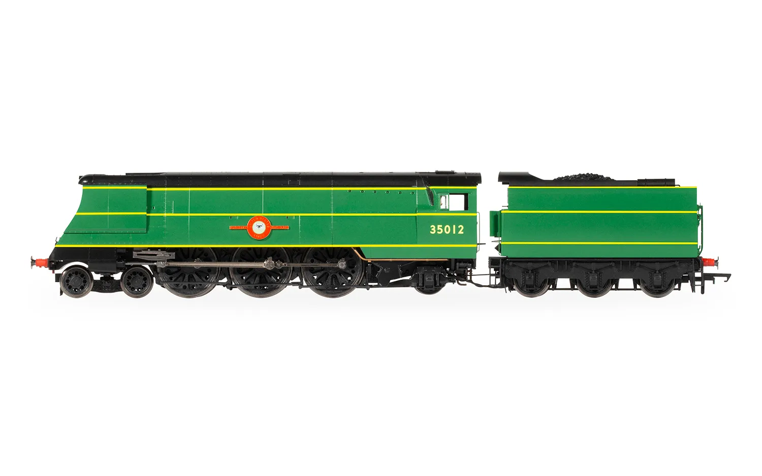 R3860 BR, Merchant Navy Class, 4-6-2, 35012 'United States Lines' - Era 4