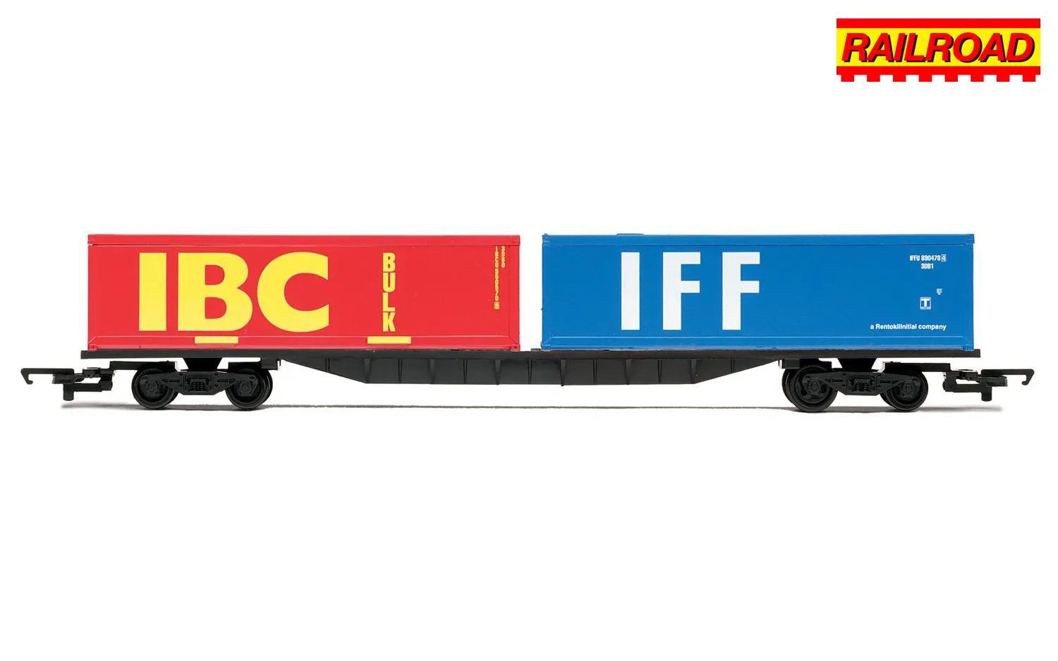 R6425 BR, FFA Container Wagon, with two 30' containers - Era 7