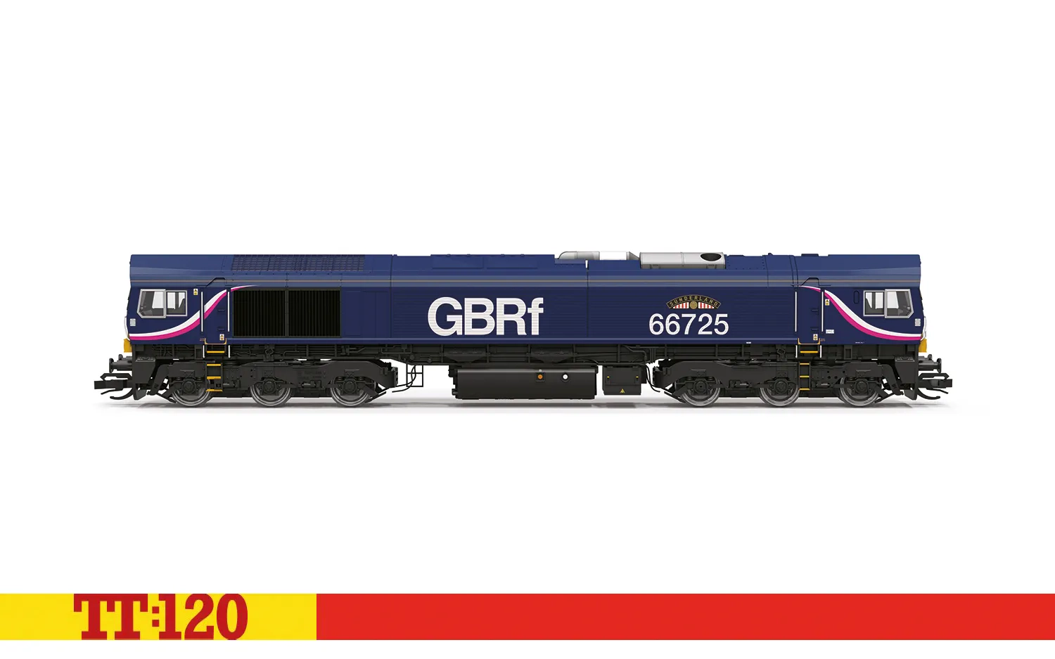 TT3032M GBRf - Class 66 - 66725 'Sunderland'