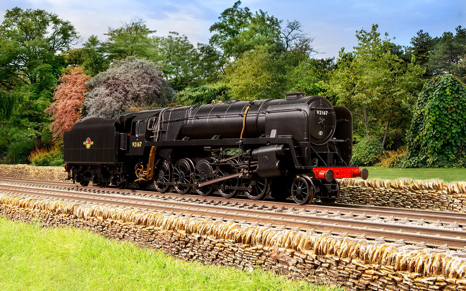 R3986 BR, 9F Class, 2-10-0, 92167 - Era 4