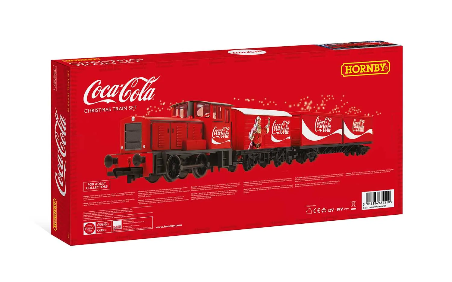 R1233P The Coca Cola Christmas Train Set