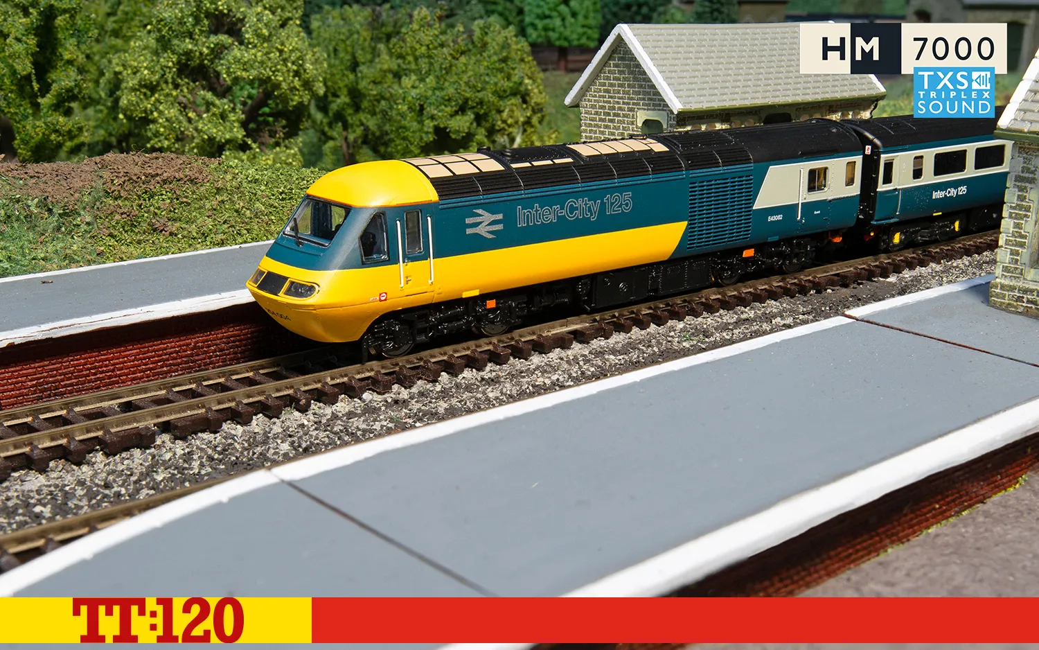 TT3021TXSM BR, Class 43 HST Digital Train Pack - Era 7