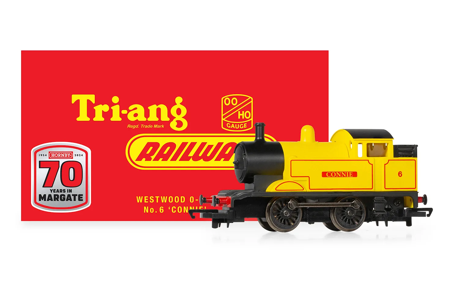 R30338 Hornby 70th: Westwood, 0-4-0, No. 6 'Connie', 1954-2024 ...