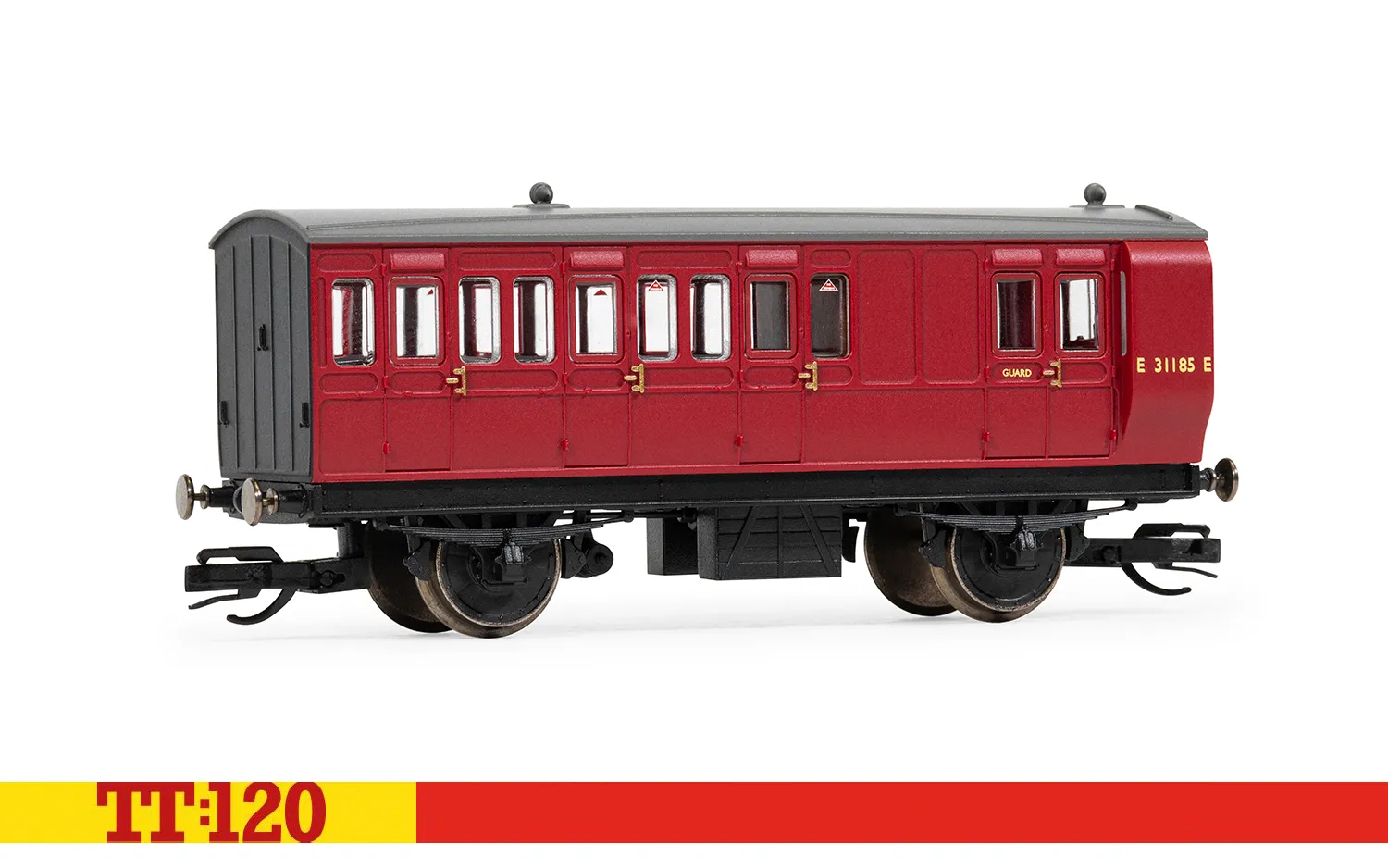 TT4061 BR - 4 Wheel - Third Class Brake Coach