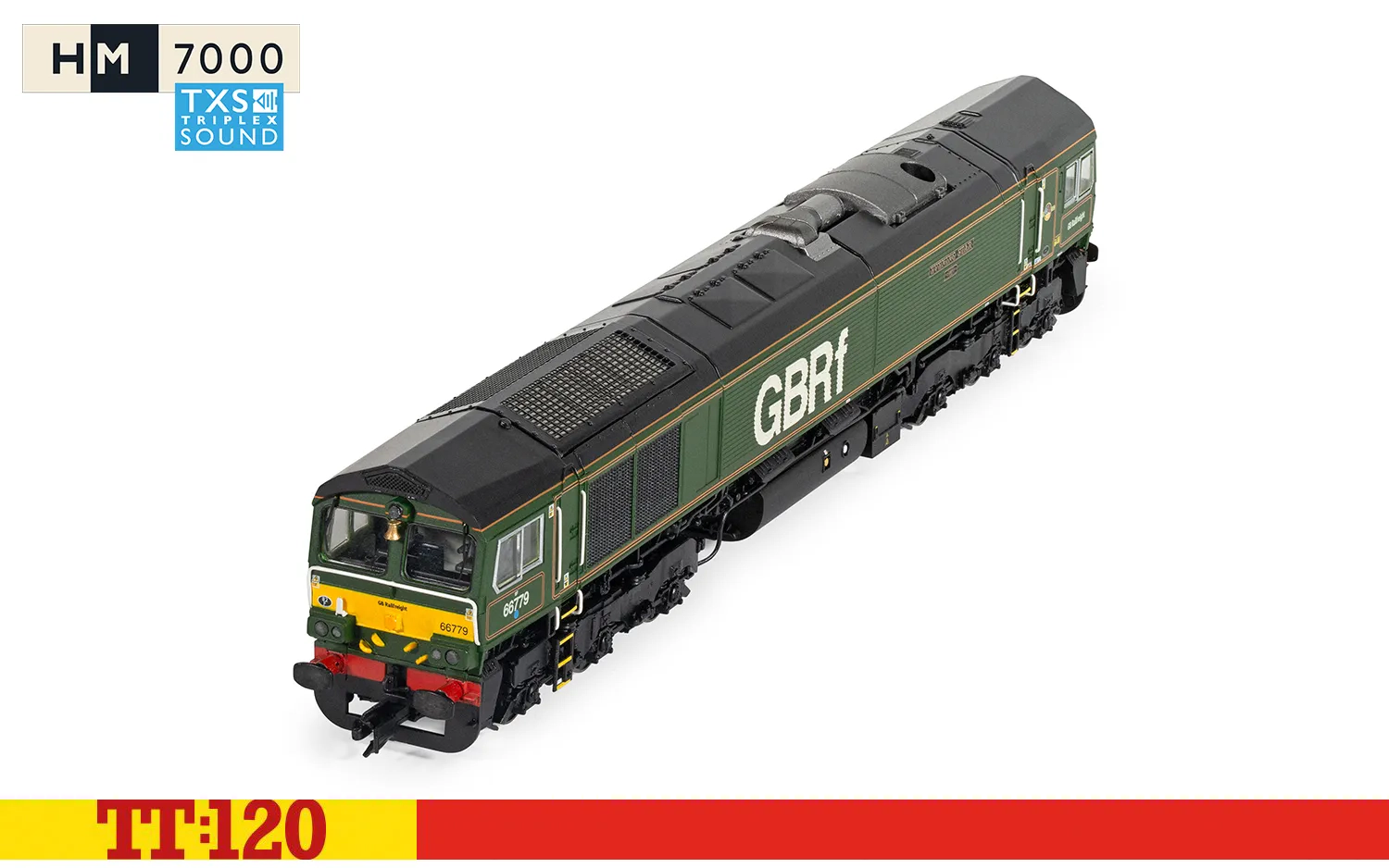 TT3018TXSM GBRf, Class 66, Co-Co, 66779, 'Evening Star' Digital - Era 11