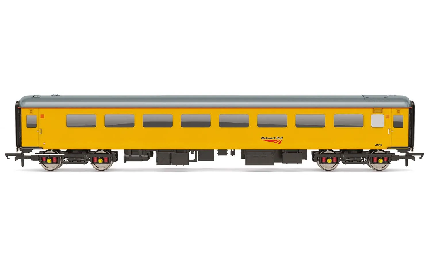 R4946 Network Rail, ex-BR Mk2F TSO, Test Train Brake Force Runner ...