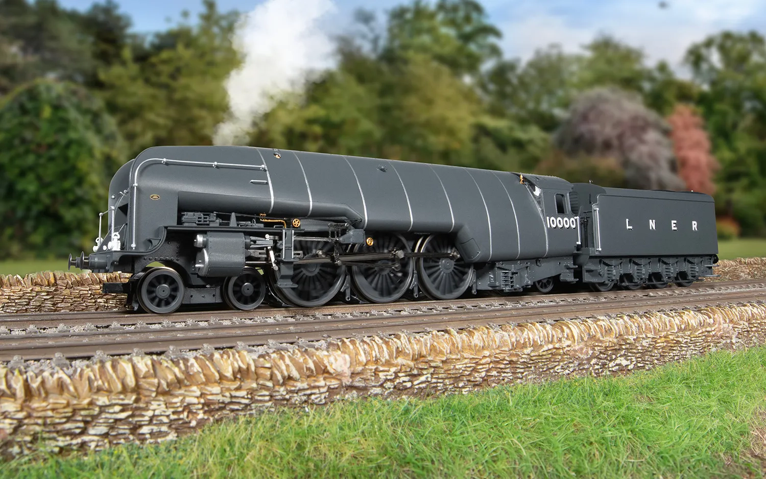 R30352SS LNER, W1 Class, 4-6-4, 10000 'Hush Hush' With Steam Generator - Era 3