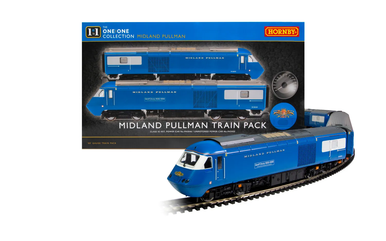 R30077 Midland Pullman, Class 43 HST, M43046 & M43055, Train Pack - Era 11
