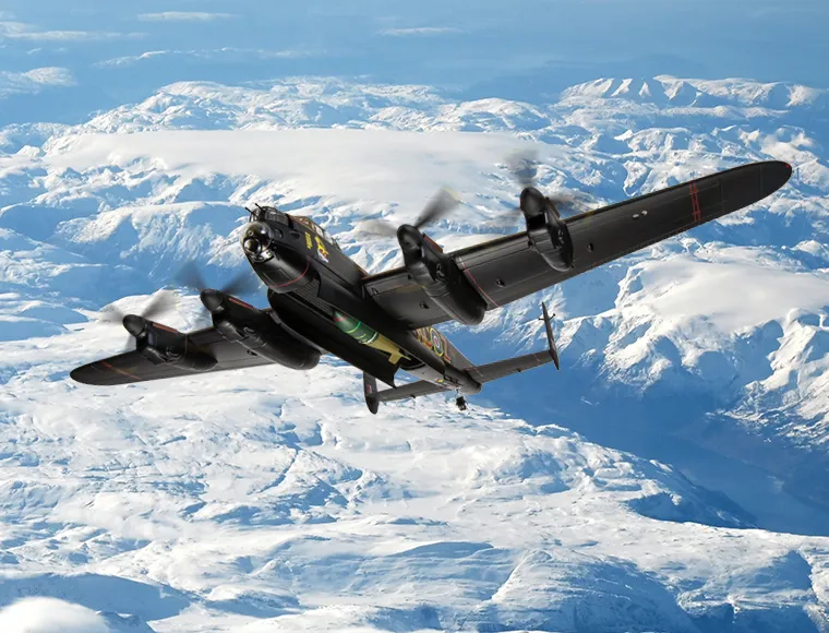 AA32629 Avro Lancaster BIII, ED763 'KC-Z' "Honor", RAF No.617 Sqn ...