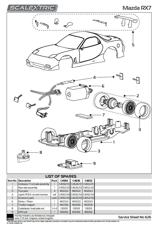 C4626 Mazda RX7 FD - Nurburgring 24 2007