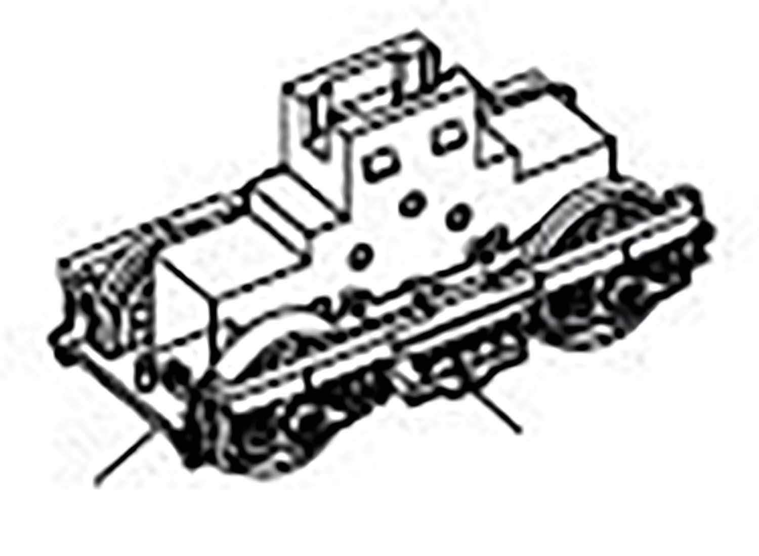 HR2734/07 Bogie with wheel sets AC