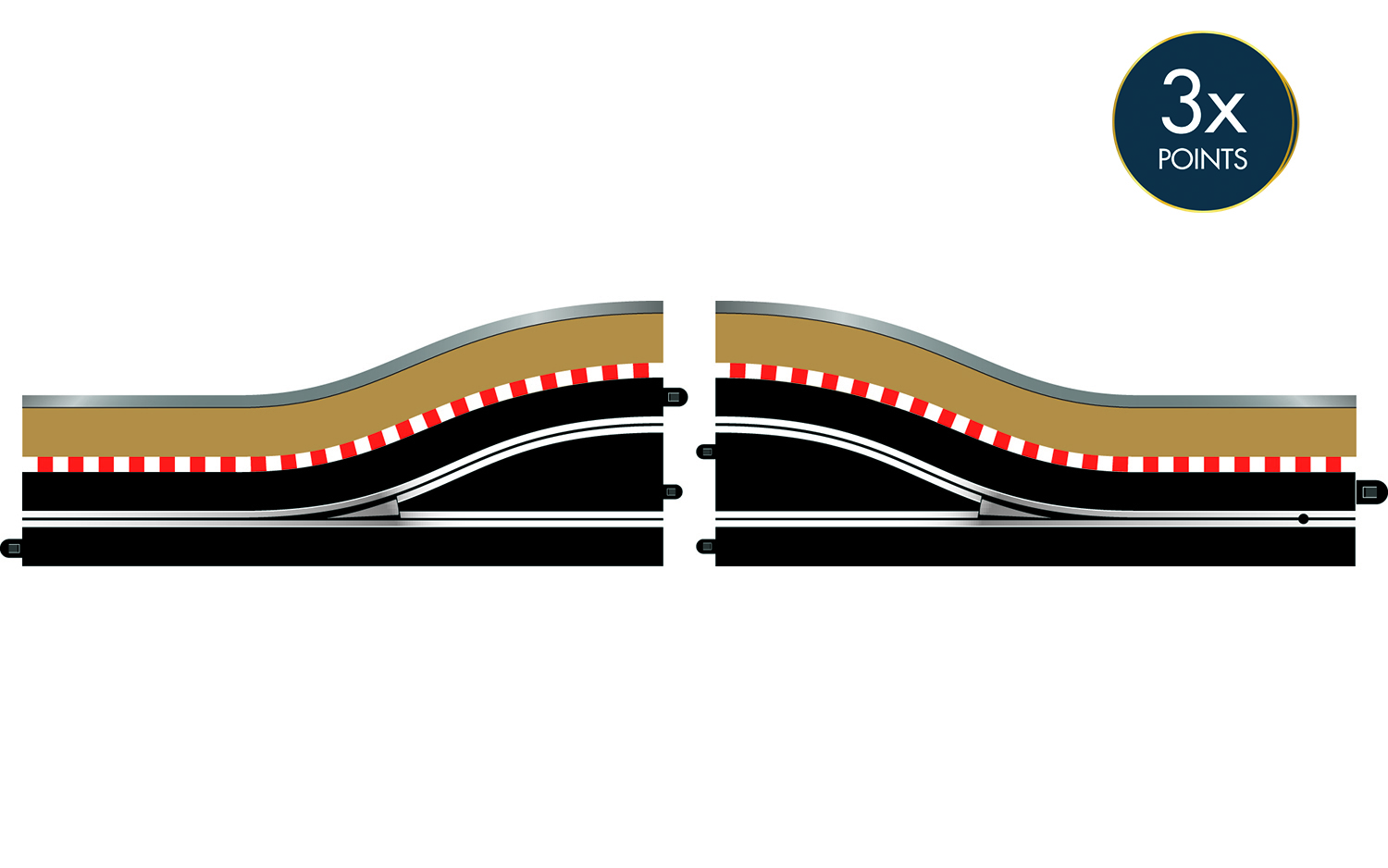 C7015 Scalextric Digital - Pit Lane Track (Right Hand) - Includes Sensor