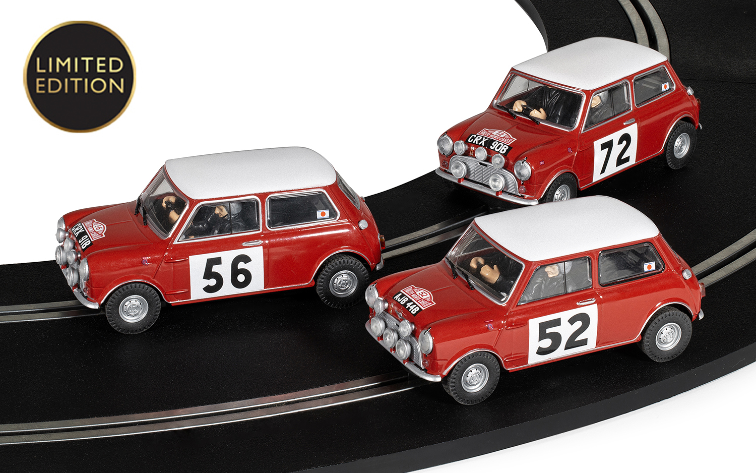 C4488A 1965 Monte Carlo Rally Mini - Triple Car Pack