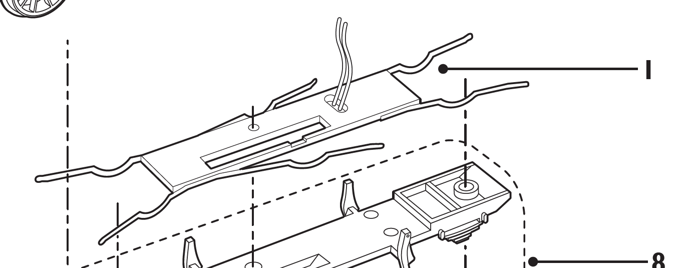 X6525 Class 73 Drive Unit Side Frames