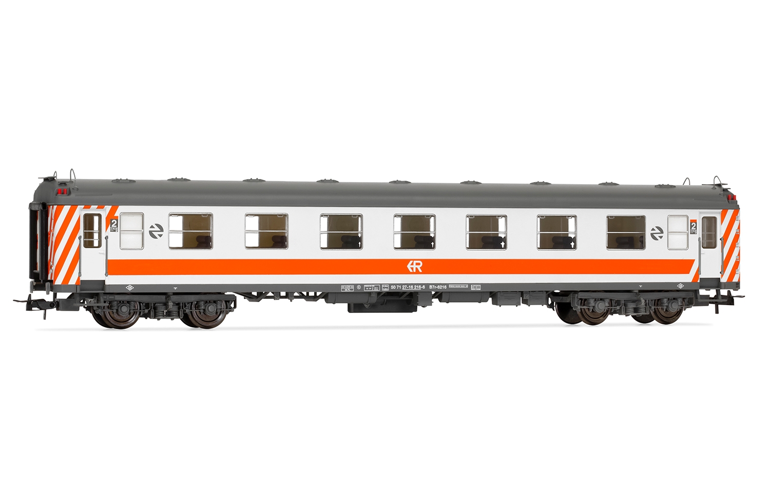 E5097 Electrotren (H0 1:87) RENFE, B7r-6200 coach, 'Regionales' livery ...