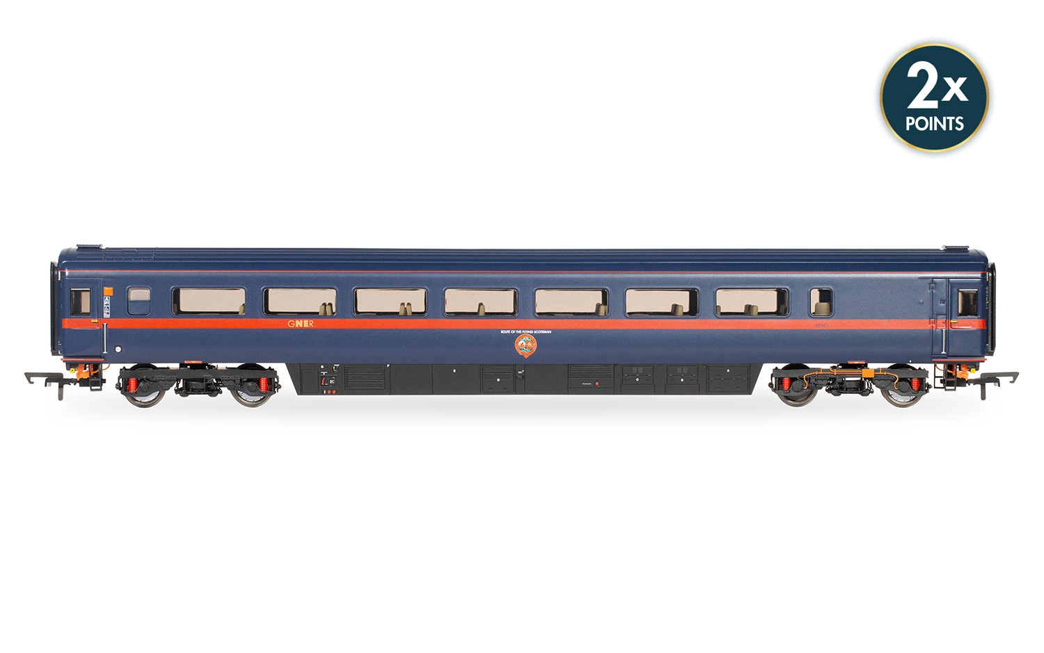 R40433 GNER, Mk3 Trailer Guard Standard (TGS), 44045 - Era 9