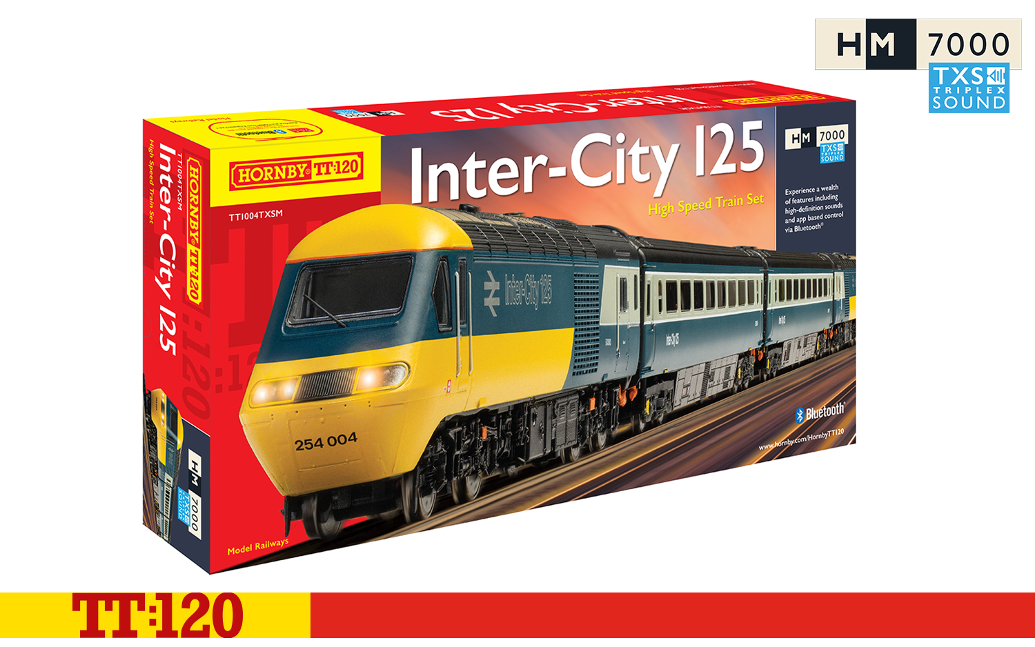 TT1004TXSM Inter-City 125 High Speed Digital Train Set (With Sound)