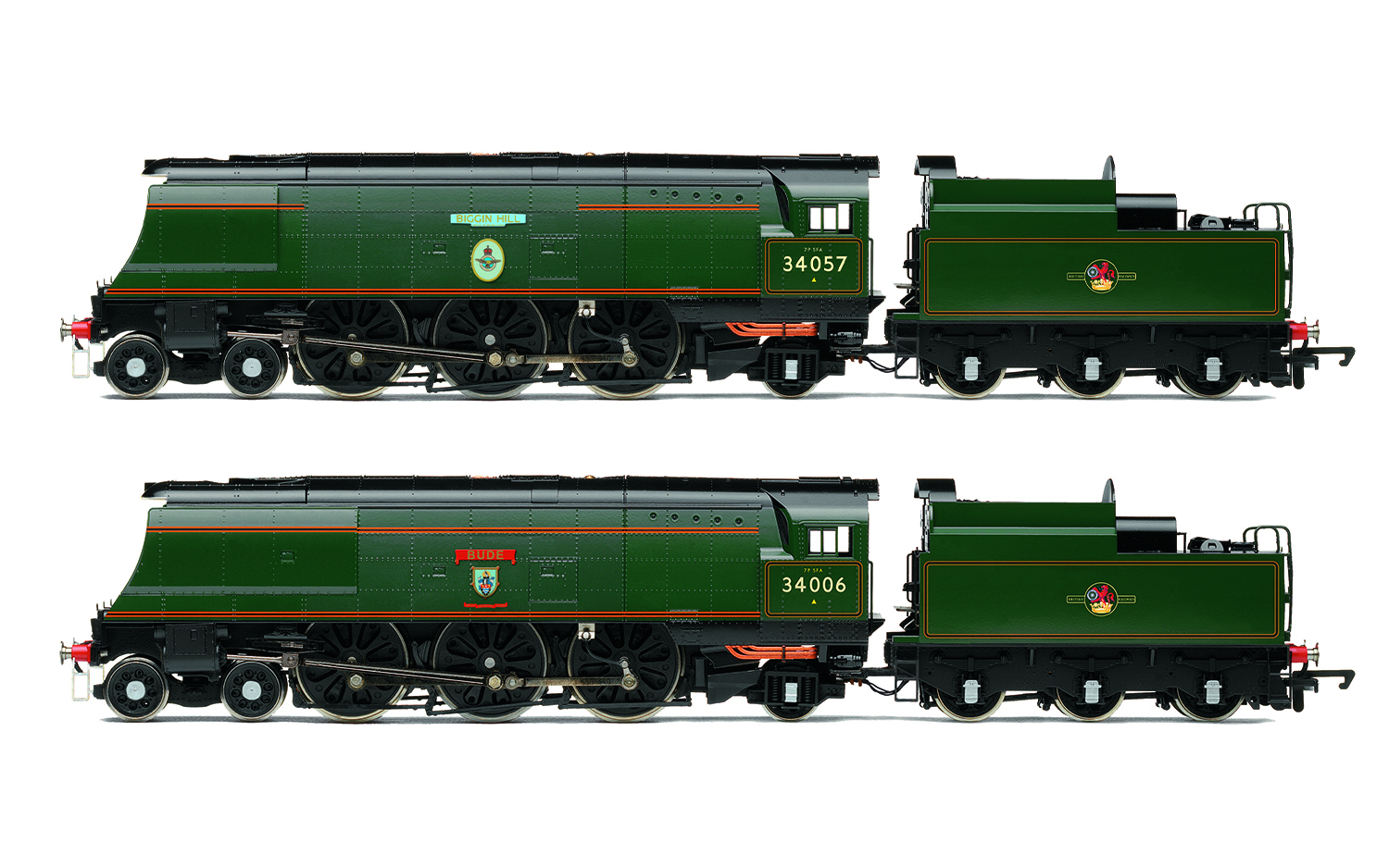 R30483 BR - Battle of Britain Class - 34057 'Biggin Hill' & BR - West ...