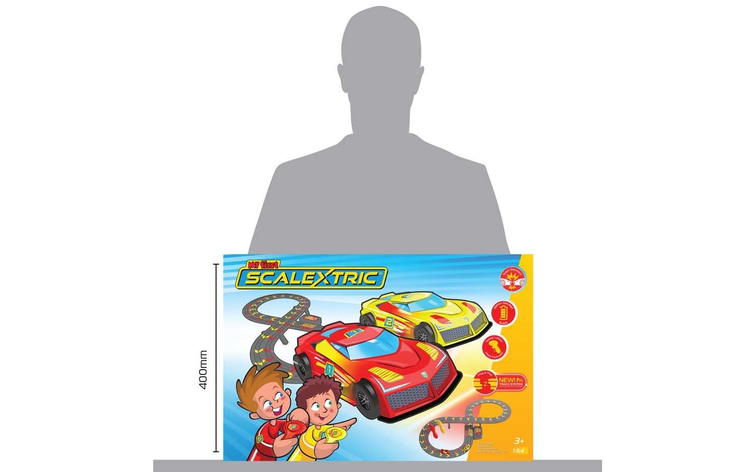 G1154M My First Scalextric Set Battery Powered Race Set