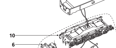 X9773 Class 47 TTS Bogie frame (dummy bogie)