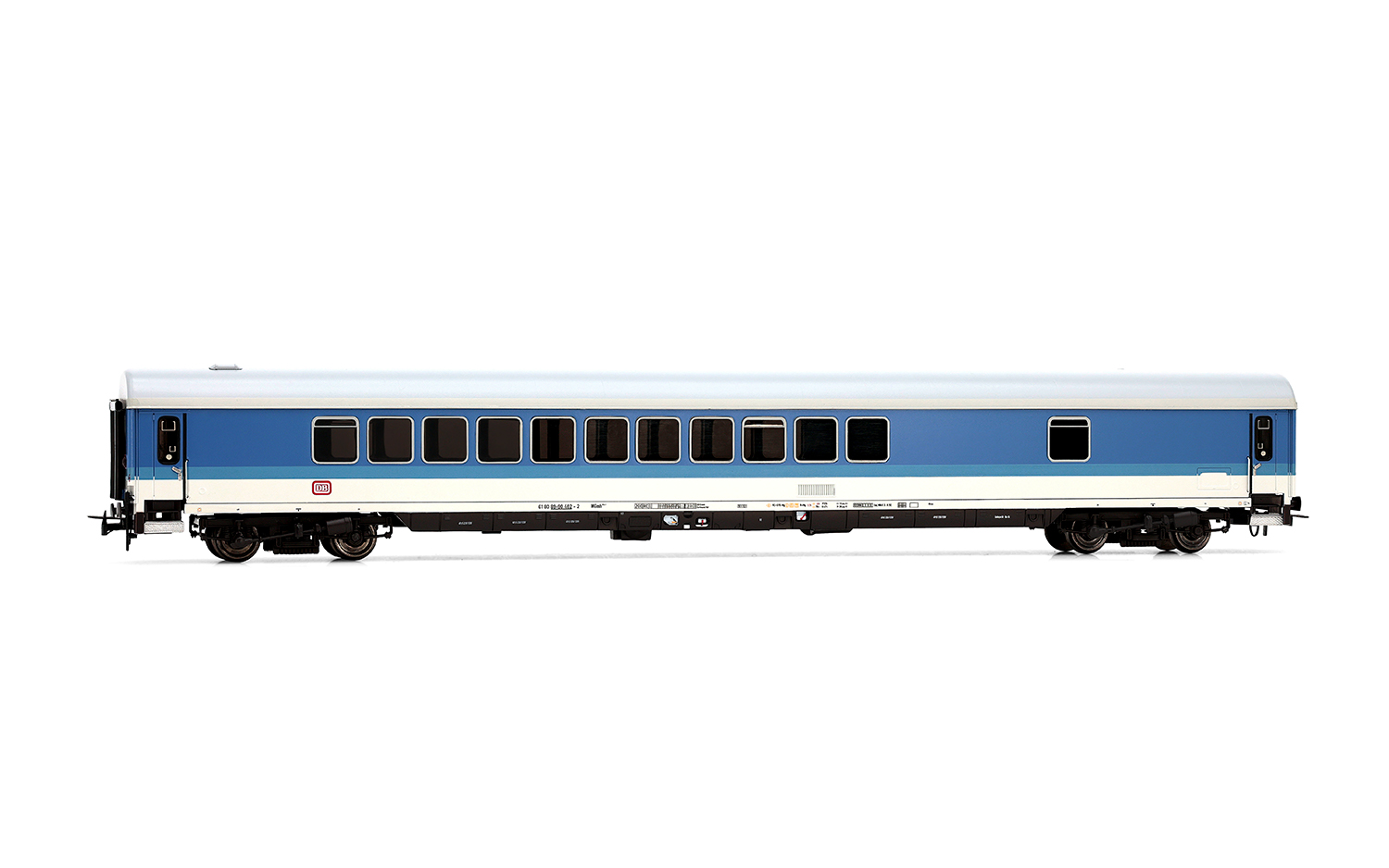 HR4348 DB, 4-axle bar coach WGmh 854 in InterRegio livery, ep. IV