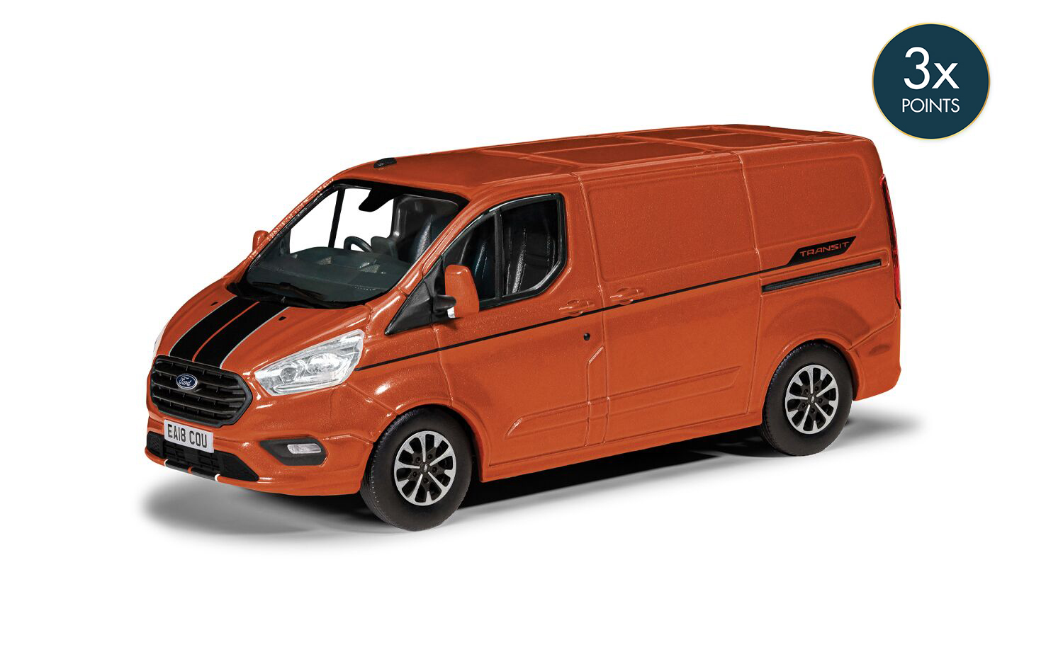 VA15101 Ford Transit Custom Sport - Orange Glow