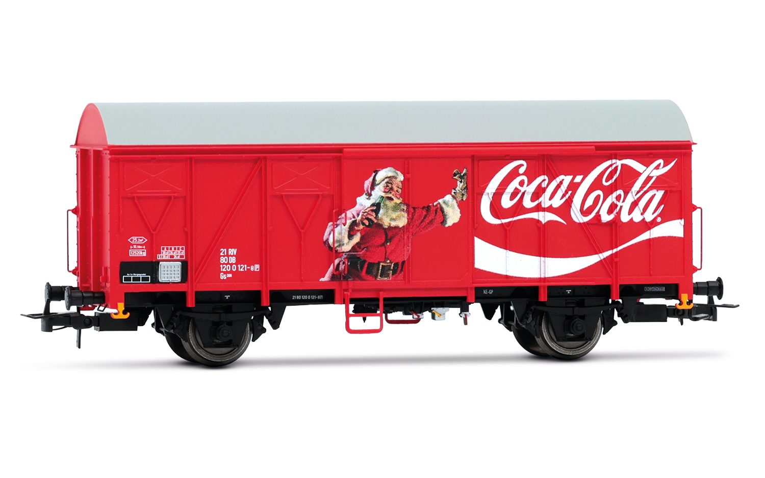 HR6611 DB, 2-axle closed type Gs with flat walls "Coca-Cola", ep. IV