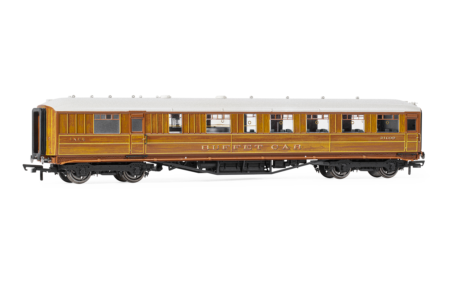 R40455 LNER - Gresley Corridor - 21609 - Buffet Car Coach