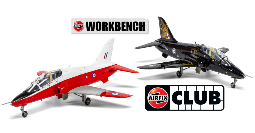 Airfix Club model will be famous British Aerospace Hawk T.1 XX154 in ...