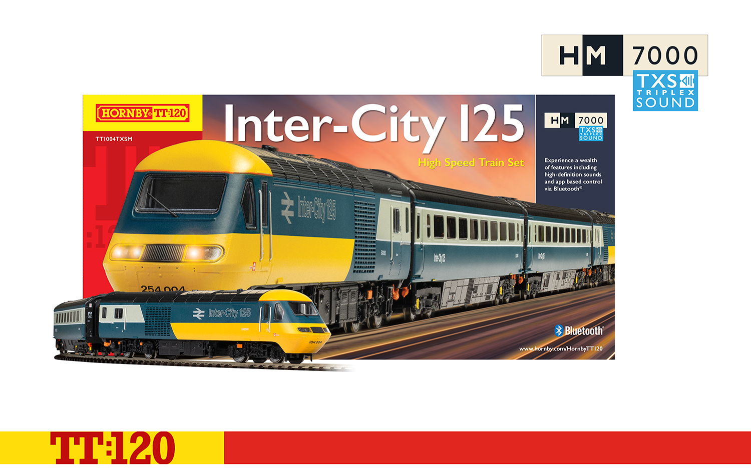TT1004TXSM Inter-City 125 High Speed Digital Train Set (With Sound)