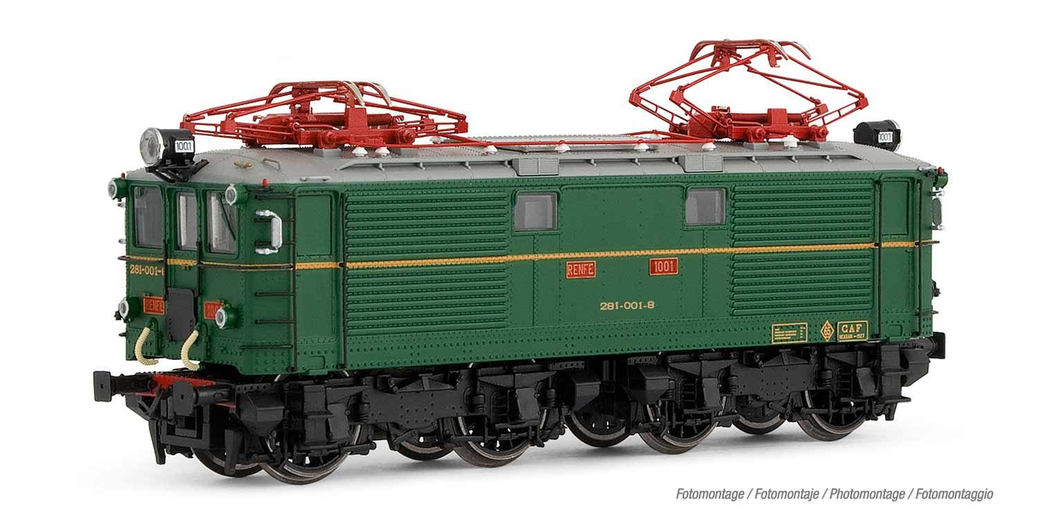 E2764S Electrotren (H0 1:87), RENFE, electric locomotive class 281 with ...