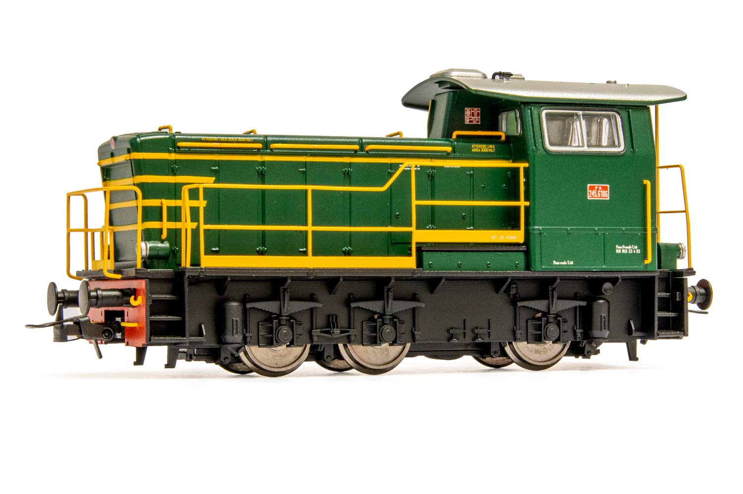 HR2793 FS, diesel locomotive class 245, green livery with modern ...
