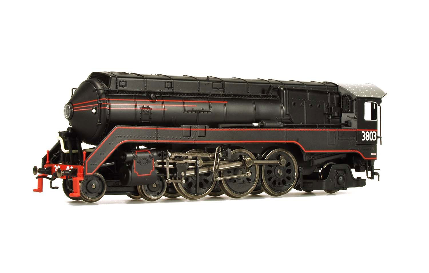 87002 NSW, steam locomotive C38, black/red livery, period III (Web ...